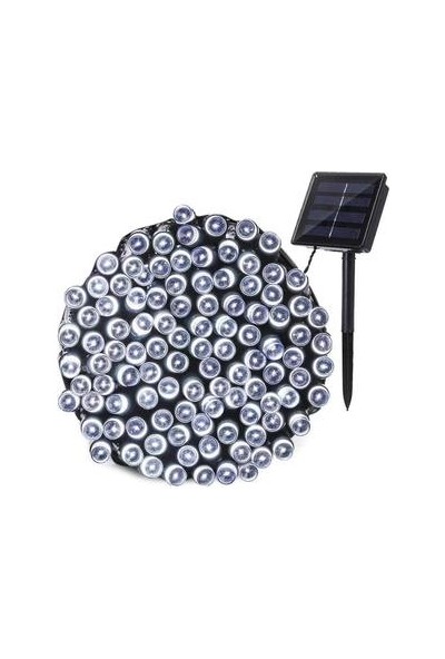 Güneş Işığı Zinciri Noel Işıkları Dışında, 20 M 200 LED Güneş Işık Zinciri Dışında Su Geçirmez, 8 Mod Güneş (Beyaz) Güneş Işığı Zinciri Noel Işıkları Dışında, 20 M 200 LED Güneş Işık Zinciri Dışında Su Geçirmez, 8 Mod Güneş (Beyaz)