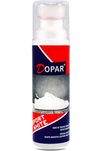 Beyaz Spor Deri Bez ve Kumaş Ayakkabı Boyası 75 ml. Beyaz Spor Deri Bez ve Kumaş Ayakkabı Boyası 75 ml.