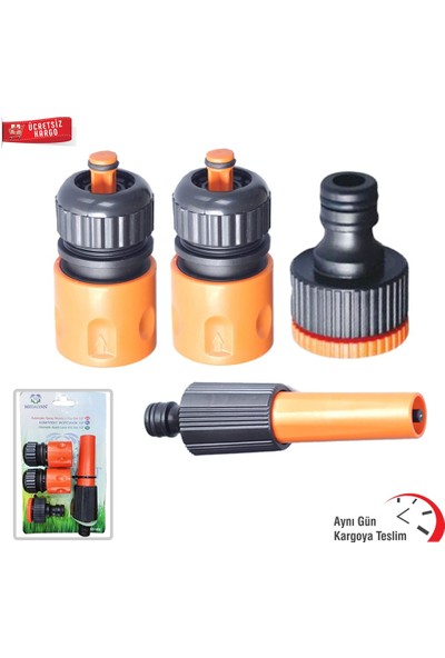 Bay-Tec Sulama Tabanca Seti 1/2'''' 4 Parça (MK1498) Bay-Tec Sulama Tabanca Seti 1/2'''' 4 Parça (MK1498)