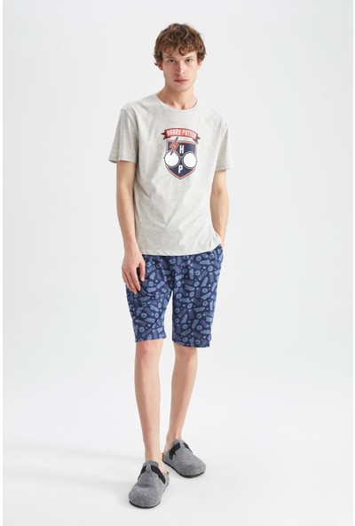 DeFacto Harry Potter Lisanslı Defacto Fit Regular Fit Bisiklet Yaka 2'li Örme Takım X7444AZ22SM DeFacto Harry Potter Lisanslı Defacto Fit Regular Fit Bisiklet Yaka 2'li Örme Takım X7444AZ22SM