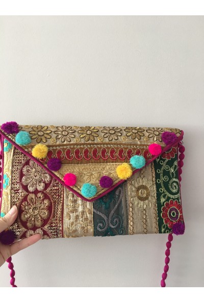 More Vitrin Ithal Ponponlu Çanta