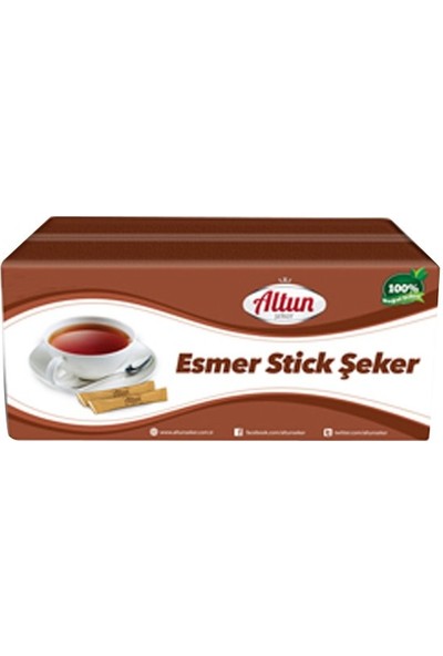 Altun Esmer Stick Şeker 3 gr 2000'LI Paket Altun Esmer Stick Şeker 3 gr 2000'LI Paket
