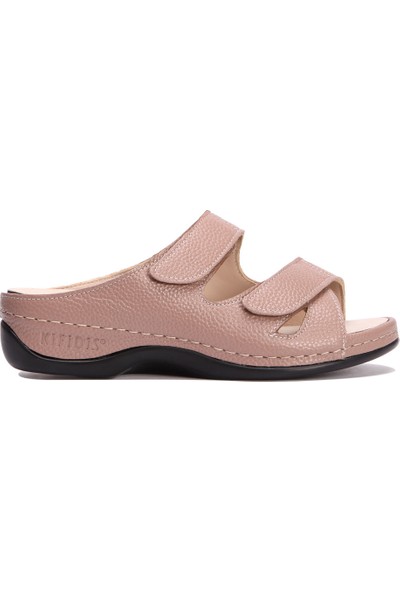 Kifidis KA1027 Kifidis Anatomik Kadın Içi Çıkabilen Deri Terlik 36-41