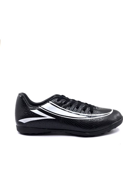 Lig Sımena Siyah Erkek Halı Saha Futbol Ayakkabısı