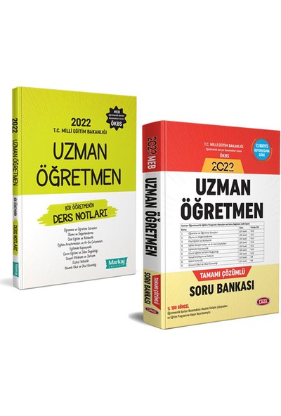 Data Yayınları 2022 Uzman Öğretmen Soru Bankası ve Ders Notları Seti Data Yayınları 2022 Uzman Öğretmen Soru Bankası ve Ders Notları Seti