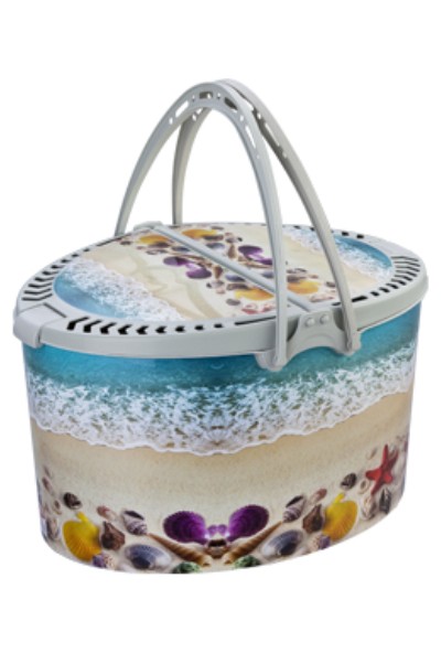 Roxo Shop Desenli Piknik Sepeti