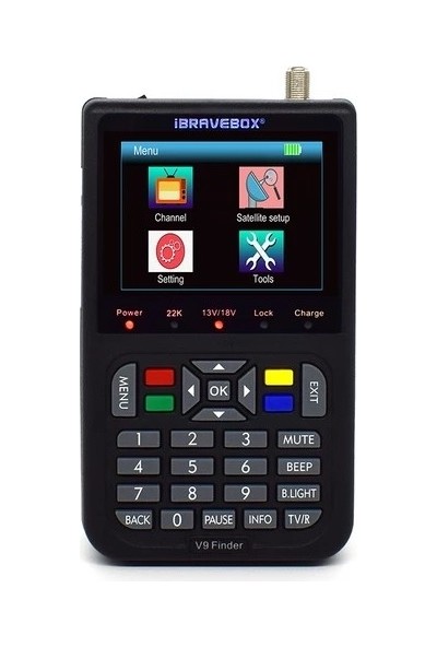 Ucz V9-Finder Hd Uydu Yön Bulucu Şarjlı + Batarya Dahil + Canlı Görüntü Izleme