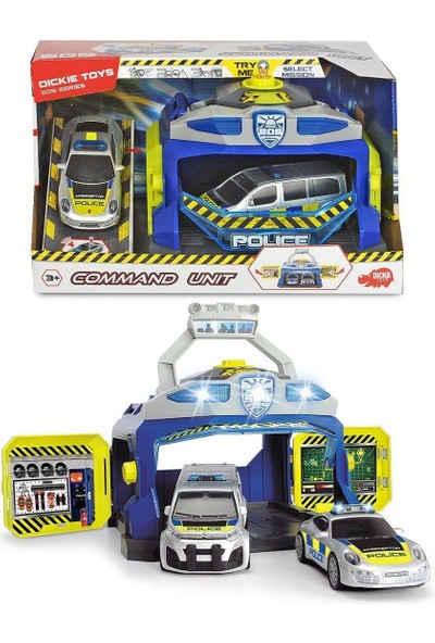 Simba 203715010 Dickie, Sesli Işıklı Polis Komuta Merkezi Oyun Seti Simba 203715010 Dickie, Sesli Işıklı Polis Komuta Merkezi Oyun Seti