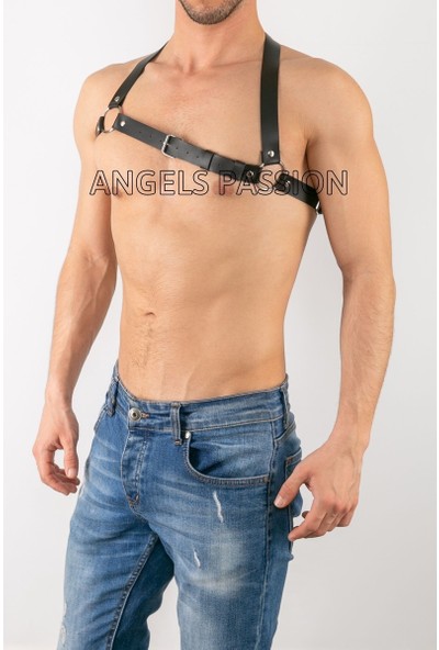 The-She Erkek Deri Iç Giyim - Erkek Deri Omuz Harness - Fantazi Erkek Iç Giyim - Gay Giyim Modelleri - Apft The-She Erkek Deri Iç Giyim - Erkek Deri Omuz Harness - Fantazi Erkek Iç Giyim - Gay Giyim Modelleri - Apft