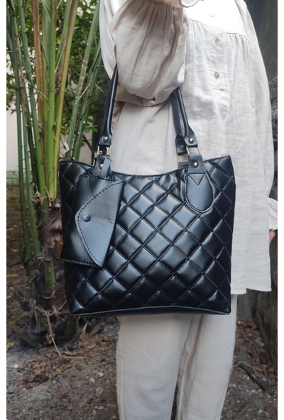 Fazu Kadın Cüzdanlı El Omuz Çantası