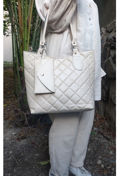 Fazu Kadın Cüzdanlı El Omuz Çantası