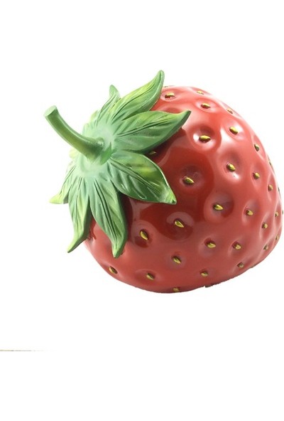 MiaKuba Dekoratif Çilek-Polyester (Orta Boy)