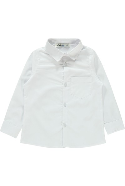 Civil Boys Erkek Çocuk Gömlek 2-5 Yaş Beyaz