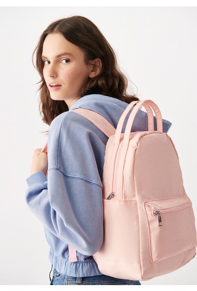 Mavi Pembe Sırt Çantası