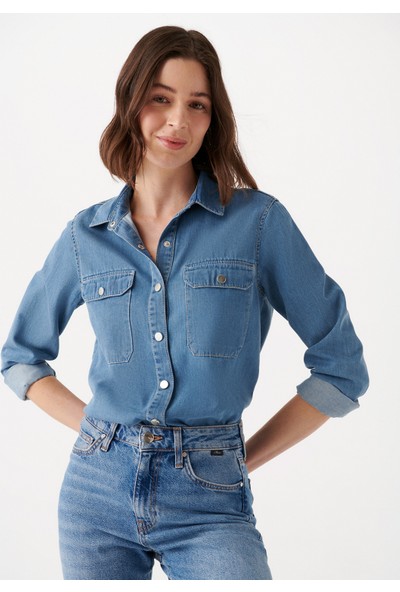 Mavi Freya Gold Jean Gömlek