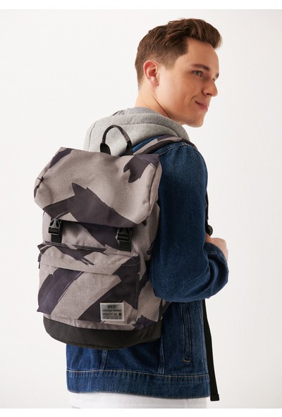 Mavi Gri Sırt Çantası