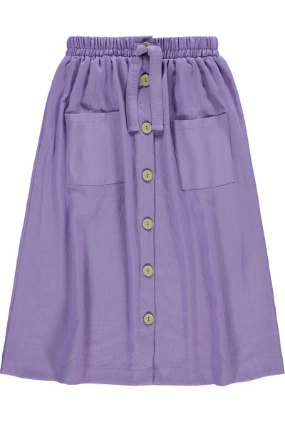 Civil Girls Kız Çocuk Etek 6-9 Yaş Mor