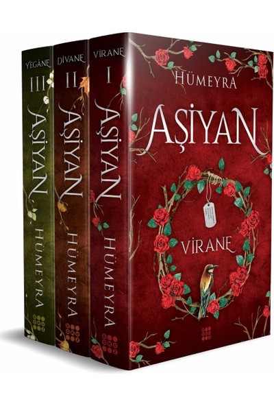Aşiyan Serisi Virane - Divane – Yegane 3 Kitap Set - Hümeyra Aşiyan Serisi Virane - Divane – Yegane 3 Kitap Set - Hümeyra