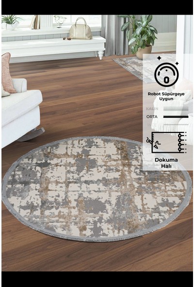 Konfor Notta 1100 Yuvarlak Modern Halı