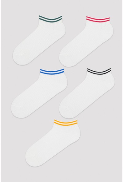 Penti Beyaz Core Cool 5li Patik Penti Beyaz Core Cool 5li Patik