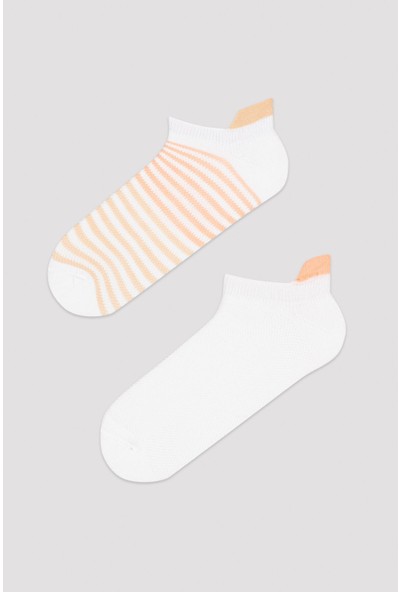 Penti Multi Coral Line 2li Patik Çorap Penti Multi Coral Line 2li Patik Çorap