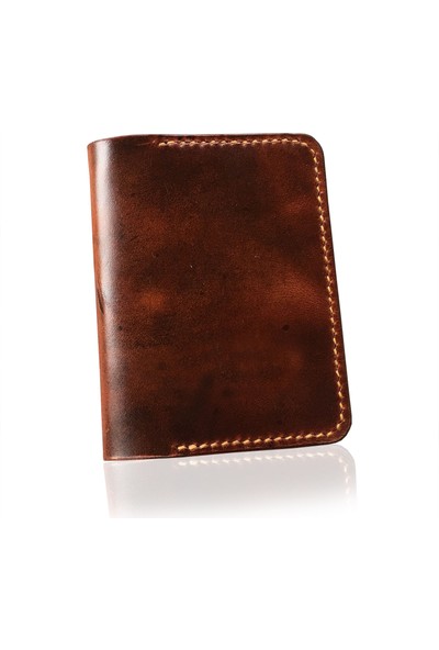 Çakıl Tasarım Hakiki Deri Ruhsat Kabı - El Işi