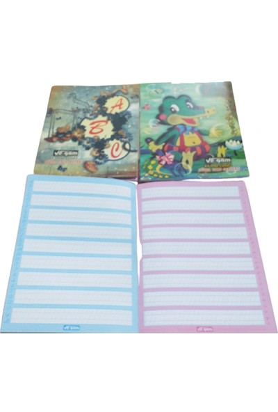 Vegam A5 30 Yaprak Klavuz Çizğili Yatay Güzel Yazı Defteri Vegam A5 30 Yaprak Klavuz Çizğili Yatay Güzel Yazı Defteri