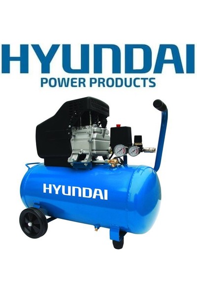 Hyundai 50 Litre Hava Kompresörü BM2050 2 Hp Kompresör Hyundai 50 Litre Hava Kompresörü BM2050 2 Hp Kompresör