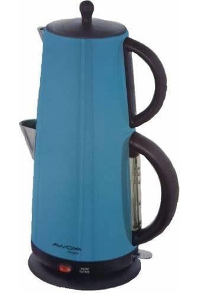 Awox Demplus Çelik Çay Makinesi - Indigo Awox Demplus Çelik Çay Makinesi - Indigo