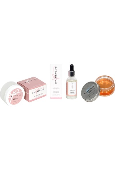 Sivane Plus Göz Çevresi Bakım Kremi 100 ml + Serum 30 ml + Kaş Şekillendirici 50 ml Sivane Plus Göz Çevresi Bakım Kremi 100 ml + Serum 30 ml + Kaş Şekillendirici 50 ml