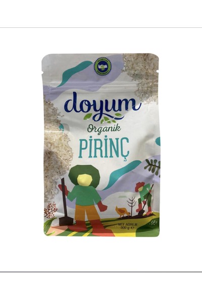 Doyum Organik Pirinç 500 gr
