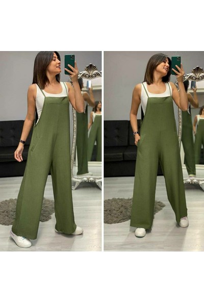 Fest Boutique Cep Detay Aerobin Tulum Haki 2347