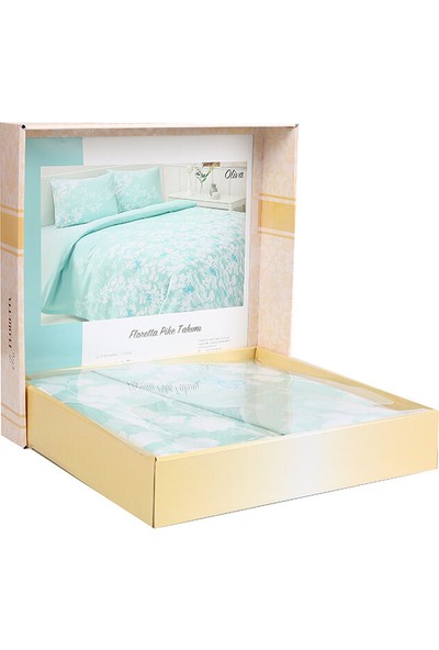 Floretta Oliva Tek Kişilik Pike Takımı