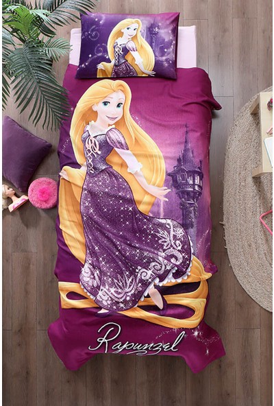 Özdilek Princess Rapunzel Tek Kişilik Disney Lisanslı Çocuk Pike Takımı Özdilek Princess Rapunzel Tek Kişilik Disney Lisanslı Çocuk Pike Takımı