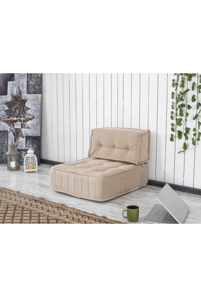 Ipek Mobilya Taç Tek Kişilik Yer Minderi