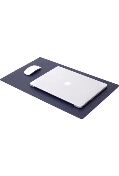 Turgut Office Deri Masa Sümeni Lacivert 60X35CM Turgut Office Deri Masa Sümeni Lacivert 60X35CM