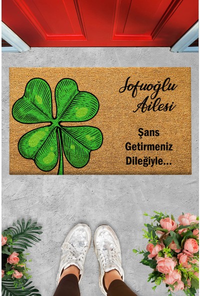 Cekuonline Isim Harf Yazılı Coco Koko Paspas Pvc Taban Kıl Kapı Önü Paspası 40X60 Yonca Serisi Cekuonline Isim Harf Yazılı Coco Koko Paspas Pvc Taban Kıl Kapı Önü Paspası 40X60 Yonca Serisi