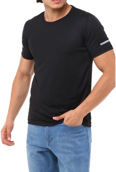 Ghassy Co. Erkek Nem Emici Hızlı Kuruma Atletik Teknik Performans T-Shirt Ghassy Co. Erkek Nem Emici Hızlı Kuruma Atletik Teknik Performans T-Shirt