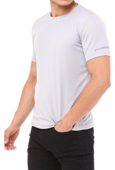 Ghassy Co. Erkek Nem Emici Hızlı Kuruma Atletik Teknik Performans T-Shirt Ghassy Co. Erkek Nem Emici Hızlı Kuruma Atletik Teknik Performans T-Shirt