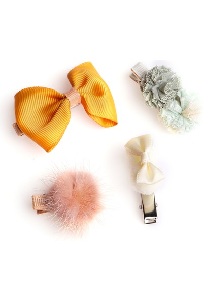 Crazy Kids Turuncu Fiyonk Toka 4lü