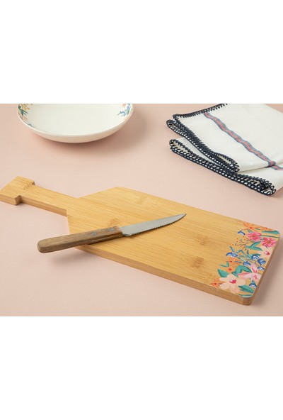 English Home Blomstring Bambu Kesme Tahtası 40 x 14 cm