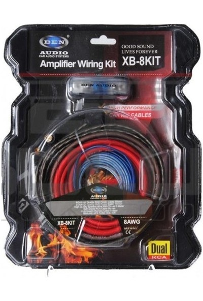 Ben Audio 8ga Amfi Kablo Seti Ben Audio 8ga Amfi Kablo Seti