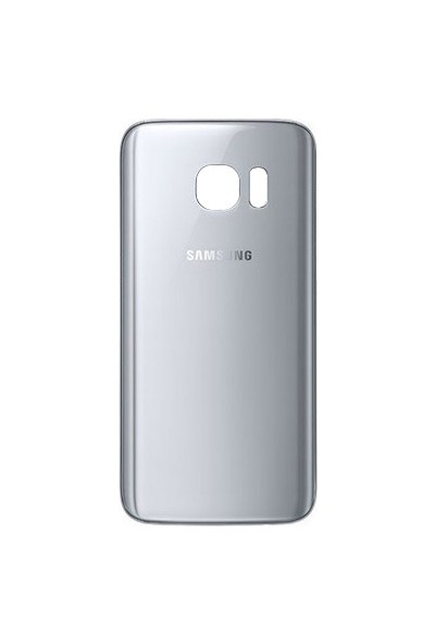 Samsung Galaxy S7 Edge ( SM-G935F ) Arka Pil Batarya Kapağı-Silver Samsung Galaxy S7 Edge ( SM-G935F ) Arka Pil Batarya Kapağı-Silver