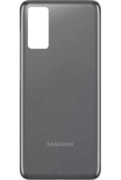 Samsung Galaxy S20 Plus ( SM-G985F ) Arka Pil Batarya Kapağı-Gri Samsung Galaxy S20 Plus ( SM-G985F ) Arka Pil Batarya Kapağı-Gri