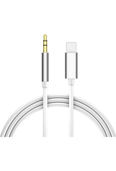 Wozlo Apple Iphone Ipad Lightning To 3.5mm Ses Kulaklık Çevirici Aux Kablo 1m Wozlo Apple Iphone Ipad Lightning To 3.5mm Ses Kulaklık Çevirici Aux Kablo 1m