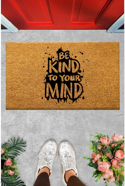 Cekuonline Coco Koko Paspas Pvc Taban Kıl Kapı Önü Paspası 40X60 Be Kind To Your Mind Cekuonline Coco Koko Paspas Pvc Taban Kıl Kapı Önü Paspası 40X60 Be Kind To Your Mind