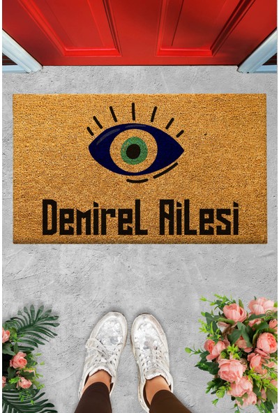 Cekuonline Isim Harf Yazılı Coco Koko Paspas Pvc Taban Kıl Kapı Önü Paspası 40X60 Nazar Cekuonline Isim Harf Yazılı Coco Koko Paspas Pvc Taban Kıl Kapı Önü Paspası 40X60 Nazar