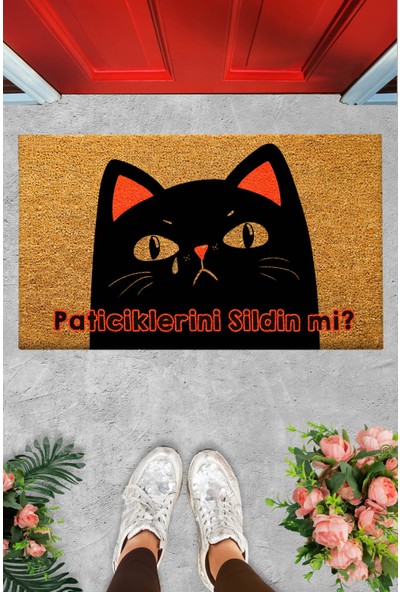 Cekuonline Coco Koko Paspas Pvc Taban Kıl Kapı Önü Paspası 33X55 Paticiklerini Sildinmi Cekuonline Coco Koko Paspas Pvc Taban Kıl Kapı Önü Paspası 33X55 Paticiklerini Sildinmi