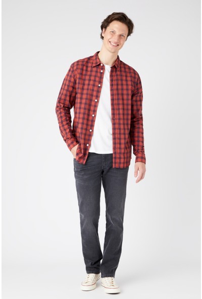 Wrangler Greensboro Regular Straight Normal Bel Esnek Jean Pantolon