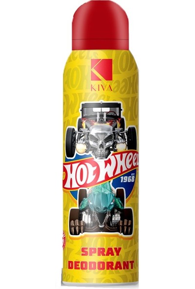 Hotwheels 2 Spray Deodorant 150 ml